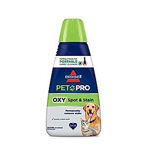BISSELL® PET PRO OXY Spot & Stain Formula for Portable Carpet Cleaners, 32 oz, 2034