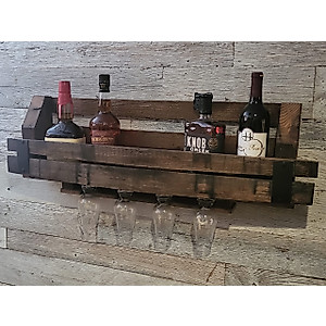 Whiskey Stave Shelf