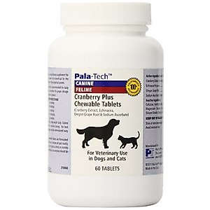 Pala Tech Cranberry Plus Chew Tabs 60 ct