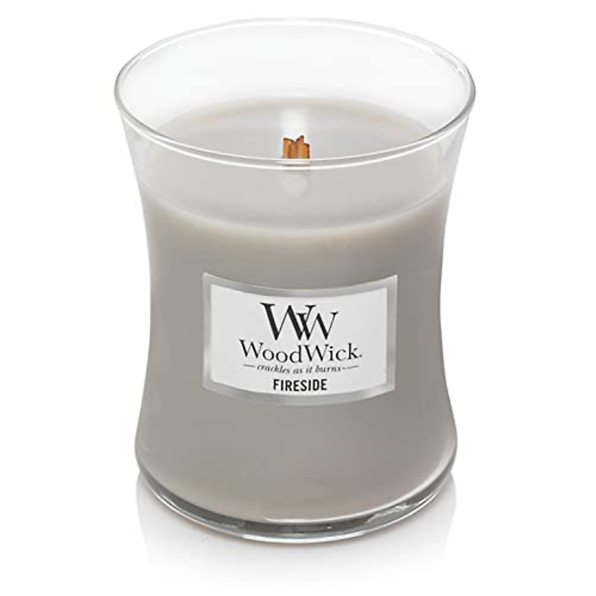 WoodWick Fireside Medium Hourglass Candle, 9.7 oz.