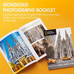 CubicFun 3D Puzzles for Adults St.Basil's Cathedral National Geographic Architecture, Moscow Puzzles for Adults Russia Building Gifts for Women Men, Model Kits Toys for 8 Year Old Girls, 224 Pieces