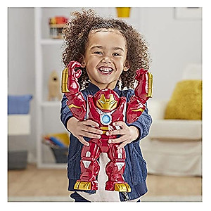 Playskool Heroes Mega Mighties Marvel Super Hero Adventures Hulkbuster, Collectible 12-Inch Action Figure