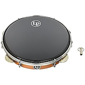 Latin Percussion LP3010 LP Brazilian Wood Pandeiro with Synthetic Head