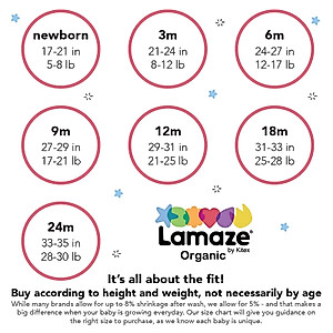 Lamaze Organic Baby baby girls Pure Organic Cotton Pull on Peplum Ruffle Leggings, 2 Pack Leggings, Light Grey/Pink, 12-18 Months US