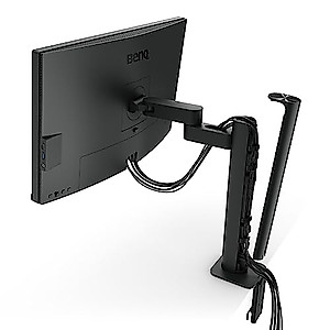 BenQ PD2705UA Ergo Arm Mac-Ready 27" 4K UHD | 99% Rec. 709 & sRGB | IPS | DeltaE ≤3 | ICC Sync | Calibration Report | AQCOLOR | Uniformity | HotKey Puck | DisplayPort | USB-C (65W) | USB Hub