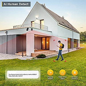 Security Camera Camera Wireless Solar Wifi Camera CCTV Security Camera Outdoor Full HD 1080P Audio IP Camera With 6000mAh Rechargeable Battery Camera Surveillance Camera with Spotlight ( Color : 1080P