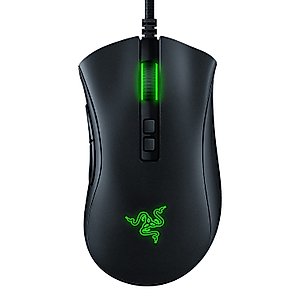 Razer DeathAdder v2 Ergonomic Wired Gaming Mouse Chroma RGB Lighting Programmable (Renewed)