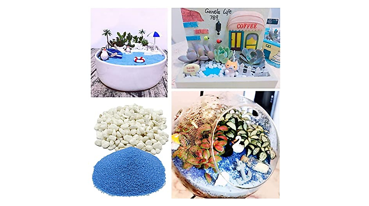 Cayway 7 Pack Miniature Basing Kit for Scenic Models and Dioramas