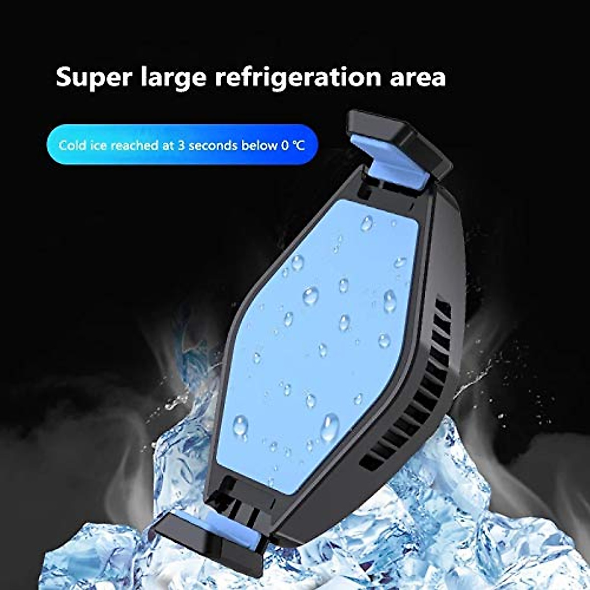 JYXDKD Universal Mobile Phone Cooler Adjustable Cooler Portable Heat Sink Cooling Fan Game Pad Holder