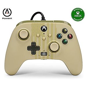PowerA Enhanced Wired Controller for Xbox Series X|S - Desert Ops, Officially Licensed for Xbox