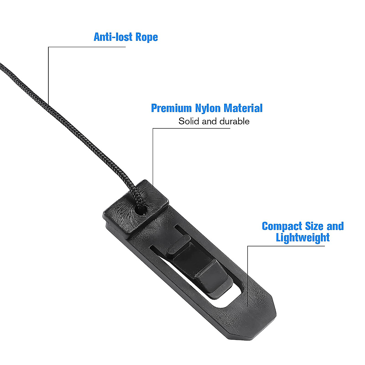 VILLCASE 4Pcs Surfboard Fin Clips Surfing Watershed Fin Clip Paddle Board Surfboard Tail Clip Surfboard Accessory for Outdoor Surfing Beach 4.3 x 1.3 x 1cm (Black)