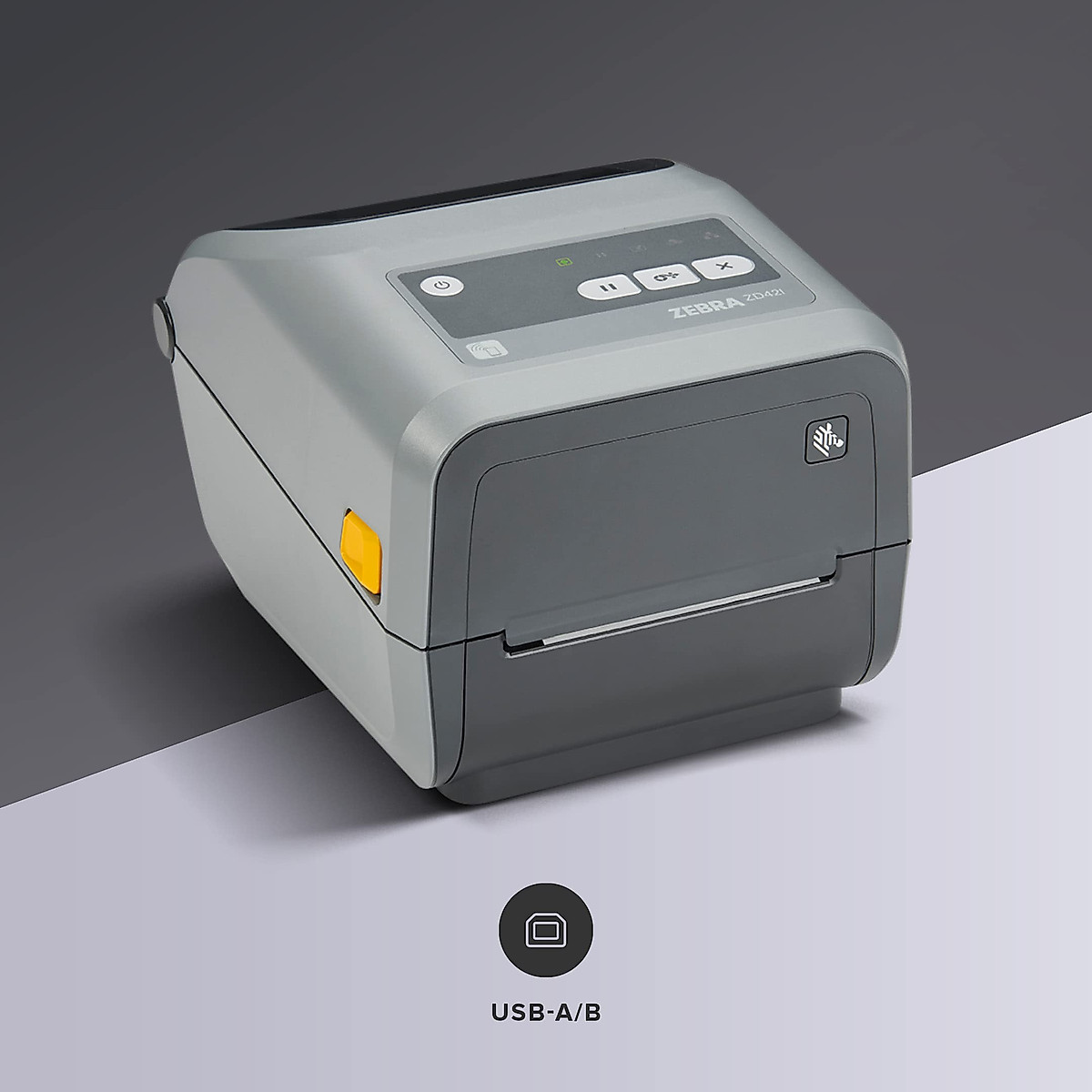 ZEBRA ZD421 Thermal Transfer Cartridge Desktop Printer 300 dpi Print Width 4-inch USB ZD4A043-C01M00EZ