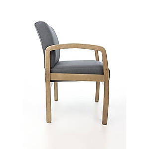 Boss Office Products Chairs Guest Seating, Slate Grey