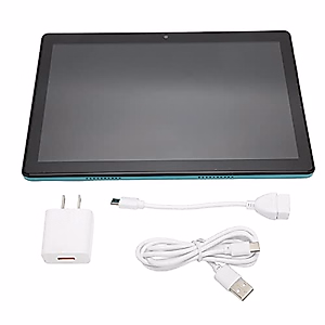 Rongm 10.1 Inch Tablet, Octa Core Processor 100240V Tablet PC for Office Home and Travel