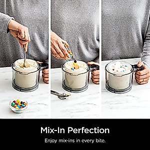 Ninja NC301NV CREAMi, Ice Cream, Gelato, Milkshake, Sorbet, and Smoothie Bowl Maker, 7 One-Touch Programs, Blue (Renewed), 1 Pint