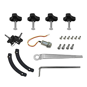 Snow Joe ION8024-HP Hardware Pack for ION8024 Snowblowers, Black/Silver
