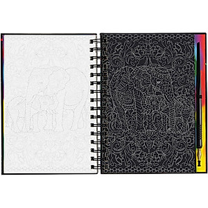 Scratch & Sketch Extreme Animals (Trace Along)