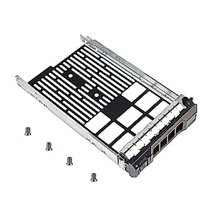 3.5" F238F SAS SATA SATAu Hard Drive Caddy Tray, Compatible with DELL PowerEdge R710 R610 R515 R510 R415 R410 R320 R310 T710 T610 Part Number: 0F238F F238F X968D 0X968D G302D 0G302D