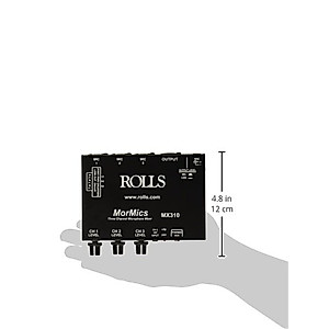 rolls, 3 3 Ch. Mic Mixer/Combiner (MX310)