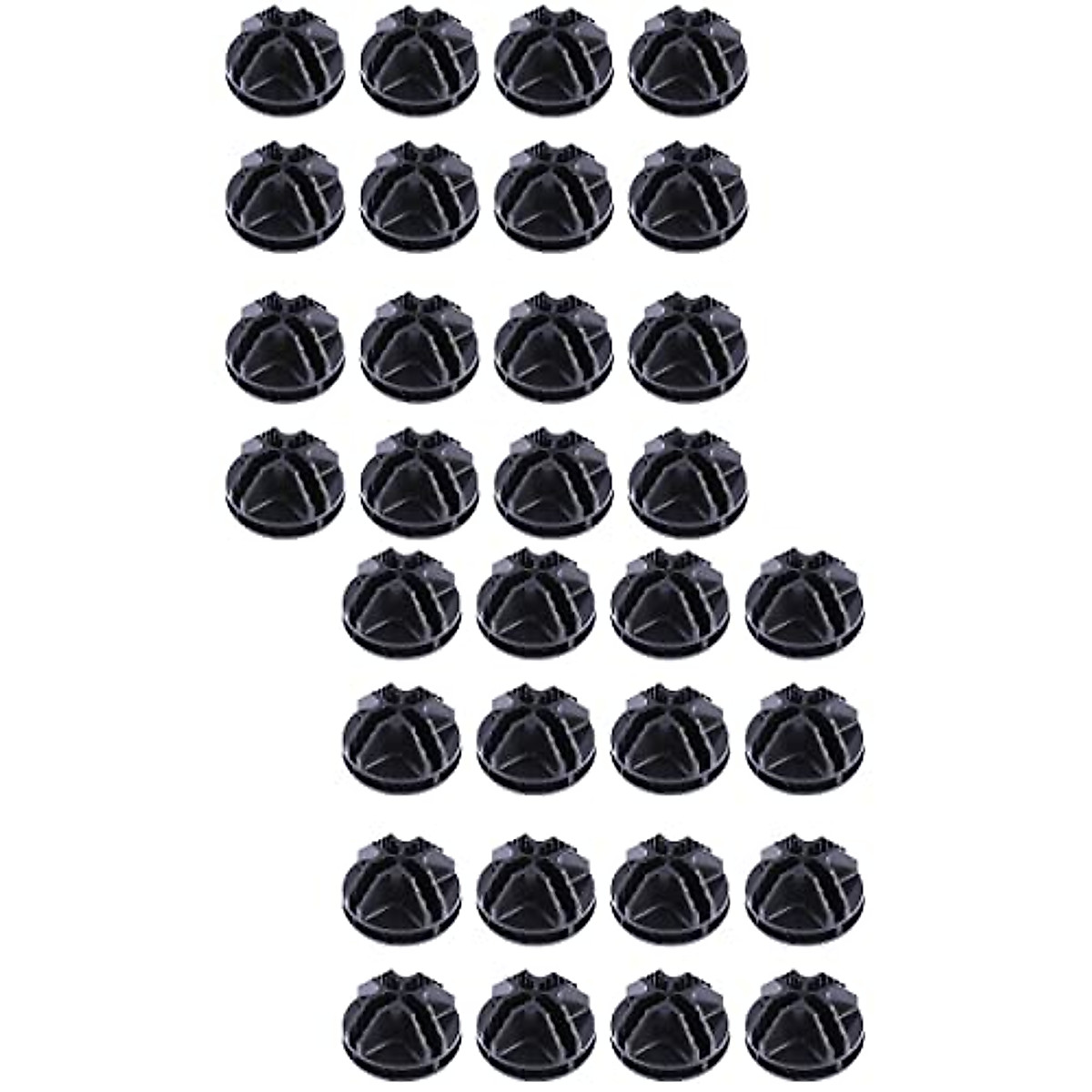 Scicalife 80pcs Wire Cube Connectors Plastic Connector Wire Grid Cube Organizer Connector for Modular Closet Storage Organizer Wire Shelving