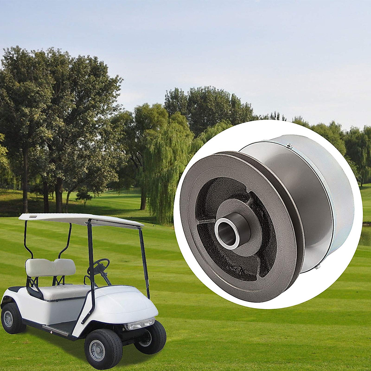 CXRCY Primary Drive Clutch for Yamaha 1985+ G2 G8 G9 G11 G14 G16 G21 G22 4 Cycle Carts Gas Golf Cart 1985 Up