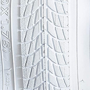 20 Inch Bike Tire Packages for Kids and BMX Tires. Fits 20x1.75 Bike Tube , Tire, Rims, Front or Rear Wheels. Includes Tire Tools. With or Without Tubes. 1 Pack or 2 Pack. WHITE (2 Tires - No Tubes)