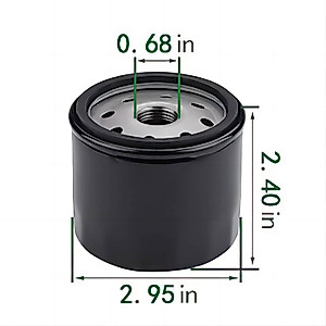 Fremnily 2 Pack 12 050 01-S Oil Filter Compatible with Kohler Engine Lawn Mower, Troy Bilt Bronco 12 050 01, Professional 12 050 01-S 12 050 01-S1 Oil Filter