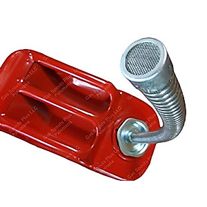 "JERRY CAN METAL SPOUT w/built in Metal Screen incl Gasket & Spout Cap" HEAVY DUTY Army Surplus Military USMC BLITZ Gallon Gas G Jerrycan Flexible Pouring Fuel Nozzle Brand NewCan not included