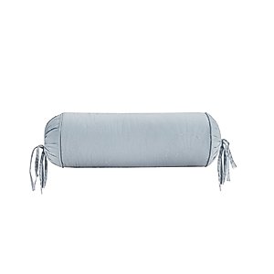 Harbor House Modern Design Decorative Pillow Hypoallergenic Sofa Cushion Lumbar, Back Support, Bolster 7" x 18", Crystal Beach, Cotton Pillow Blue