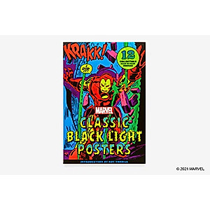 Marvel Classic Black Light Collectible Poster Portfolio