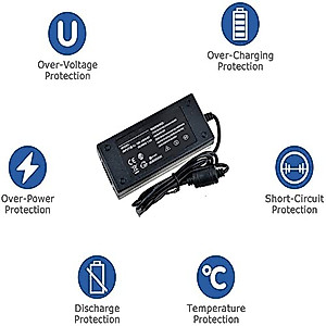 Digipartspower AC Adapter for Polycom VVX 300 VVX 310 VVX 400 VVX410 VoIP IP Phone Power Supply