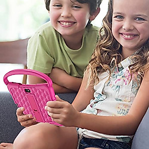 NORTH BISON Kids Tablet, 7 inch Android 11.0 Tablet for Kids, 3GB RAM 32GB ROM Toddler Tablet with Bluetooth, WiFi, GMS, Parental Control, Dual Camera, Shockproof Case, Educational, Games