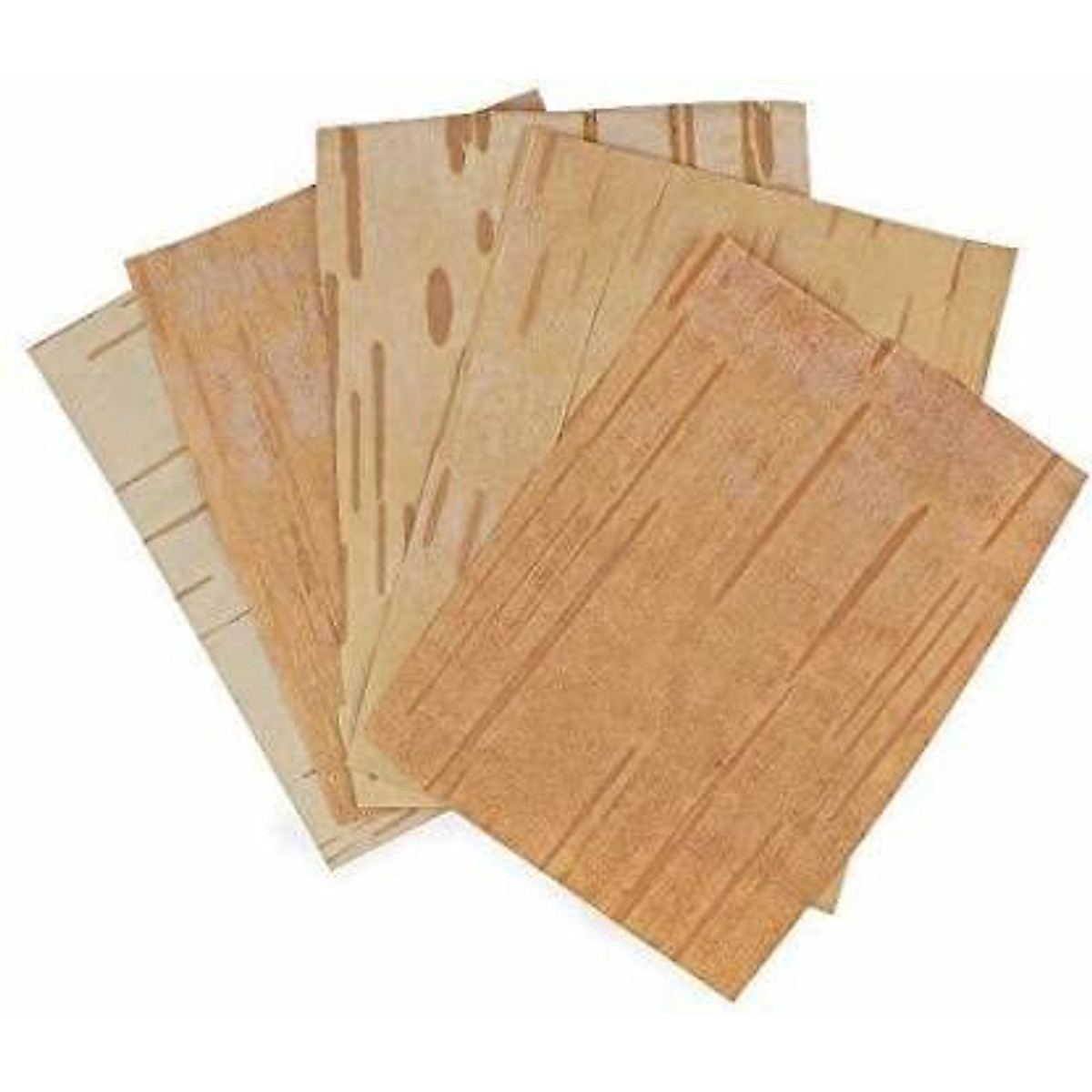 Bhojpatra , BHOJPATRA BARK Sheets , Betula UTILIS for Mantra Siddhi Wooden Yantra (23x 18cm) Wooden Yantra (Pack of light brown hiran150522-1 Bhojpatra big 23x18