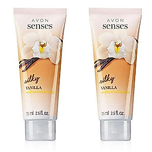 Avon Senses Silky Vanilla Antibacterial Hand Gel. Set of 2.
