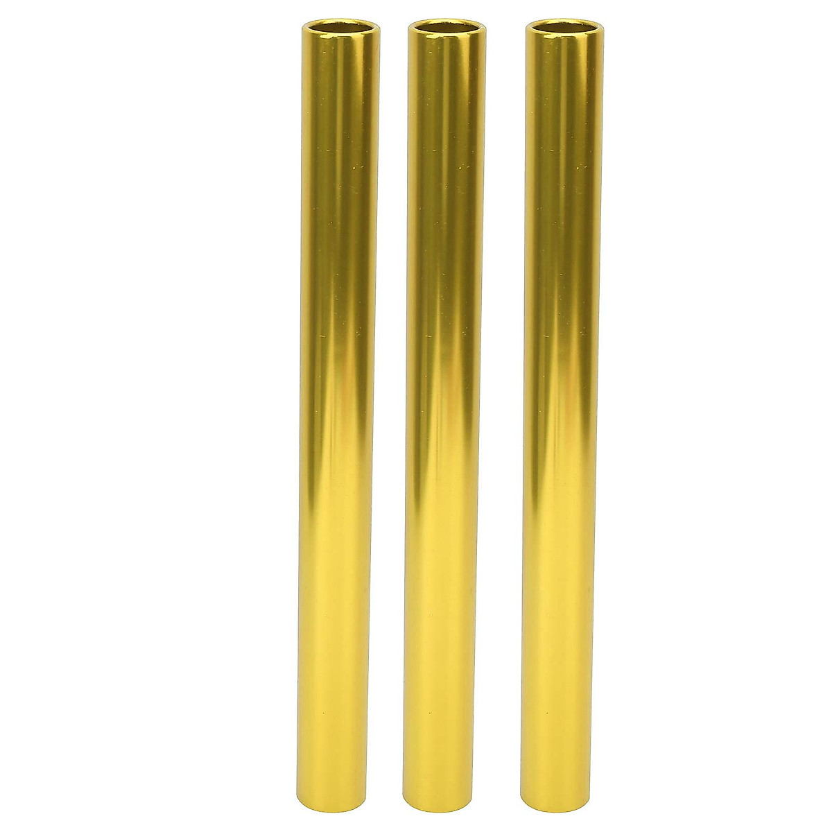 Relay Baton Track Baton,Aluminum Field Race Batons for Students Office Clark Running Outdoor Field Race Tools(Gold)