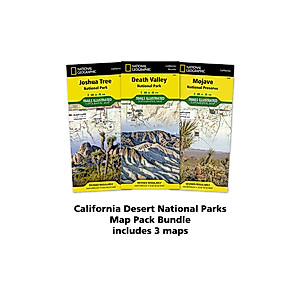 California Desert National Parks [Map Pack Bundle] (National Geographic Trails Illustrated Map)