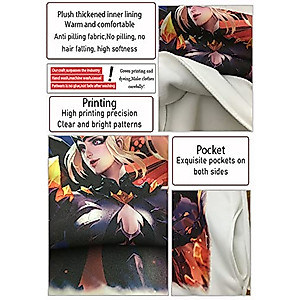 Anime Hoodie Men And Women Cosplay Sweatshirt Cartoon Fashion Street Hoodies Pullover Long Sleeve Shirt Gift (Yellow,M,Medium)