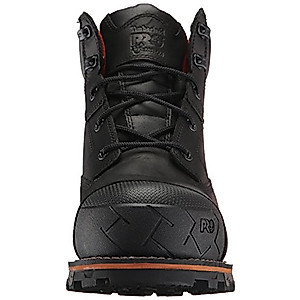 Timberland PRO Men's Boondock 6 Inch Composite Safety Toe Waterproof Industrial Work Boot, Black, 10.5