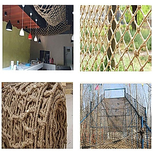 Door & Stair Baby Gates Protective Net Woven Child Pet Cat Safety Net Netting Fence Nylon Anti-Fall Indoor Outdoor Banister Railing Mesh Guard for Balcony Window Stairs (Size : 1 * 1M(3 * 3Ft))