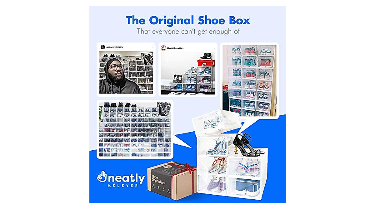 ELEVER NEATLY Shoe Organizer - Stylish Storage Solution