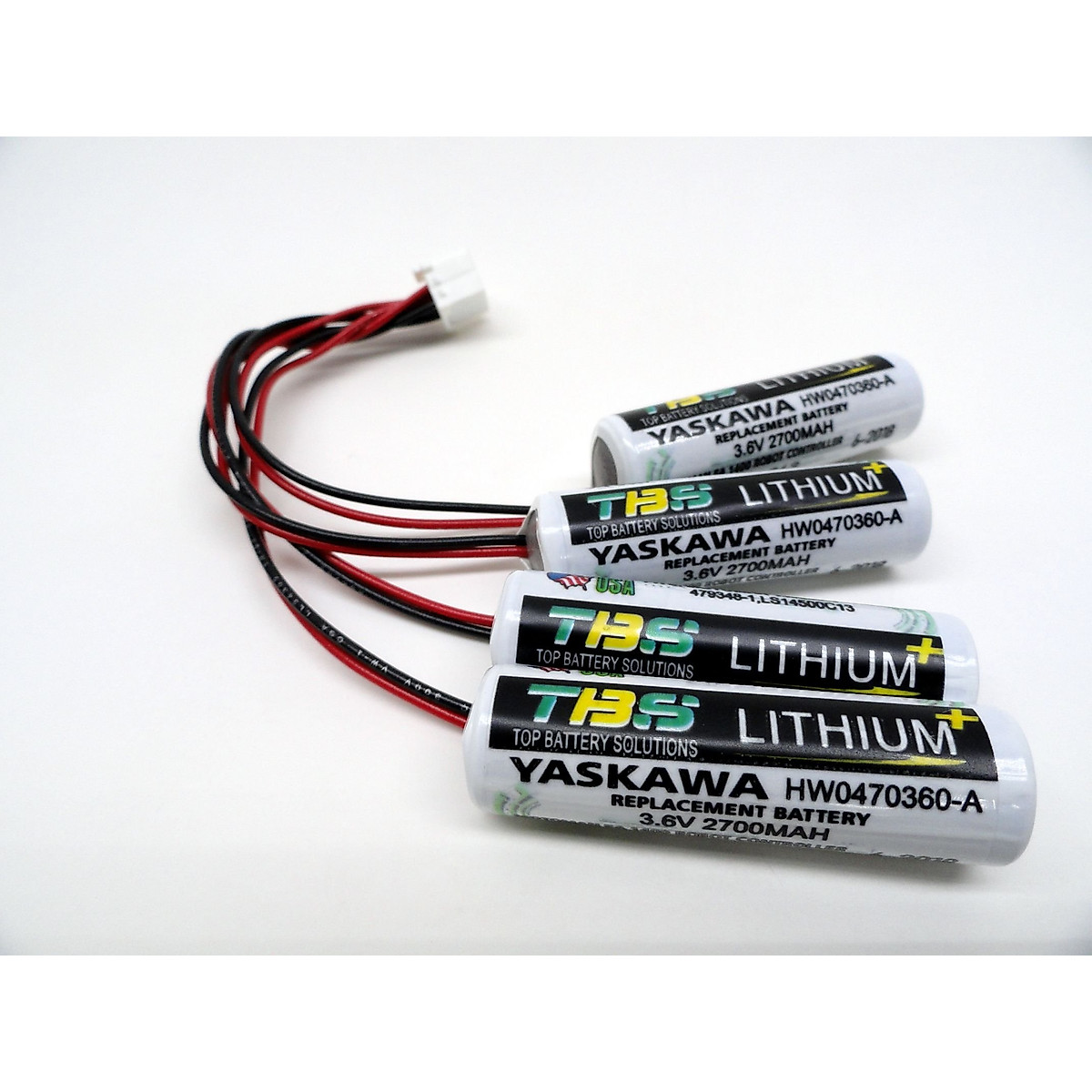 YASKAWA HW0470360-A, Replacement Battery for Motoman Robot 149689-1