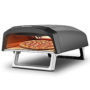 Geek Chef Outdoor Pizza Oven Pizza Grilling 12'' Portable Gas Oven, Outside Pizza Maker Use Gas Power for Propane Pizza Oven Outdoor Grill, with Pizza Oven Accessories