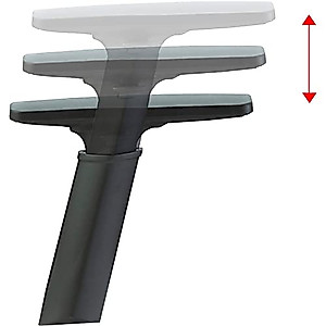 Lorell Mid Back Office Chair, Black