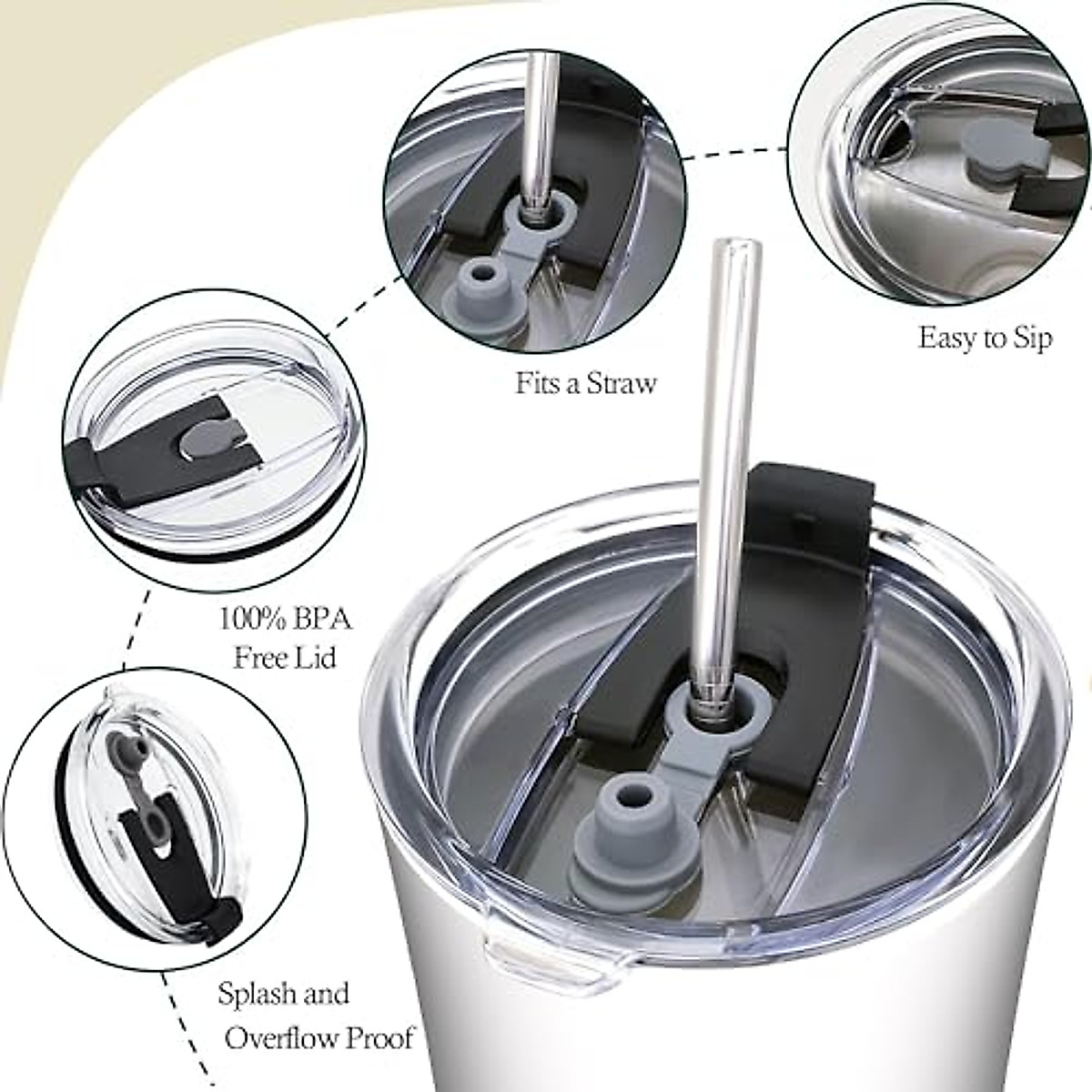 TSLOVER I'm Writing,Or I'll Kill You Off In My Book, Funny Tumblers, 20 OZ Stainless Steel Insulated Tumbler, Gifts for Journalist,Women,Men,1 Pcs