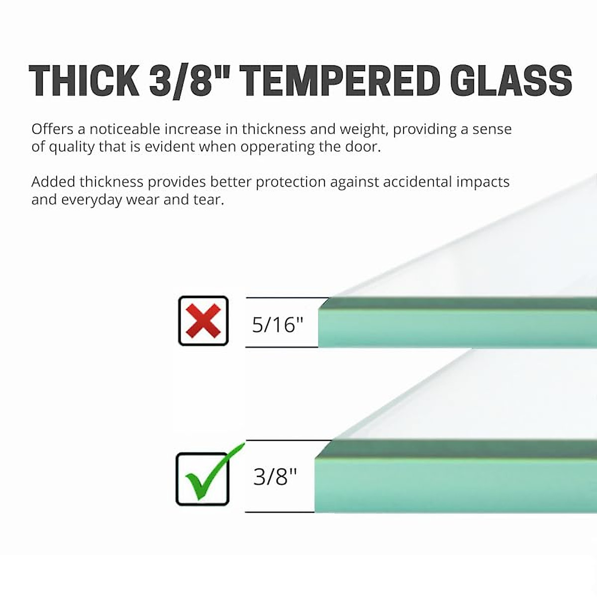 Eurotech Showers VITRA-200 56.5-60" W x 78" H Twinglide Frameless Shower Door w/ 3/8" Clear Tempered Glass (Brushed Nickel)