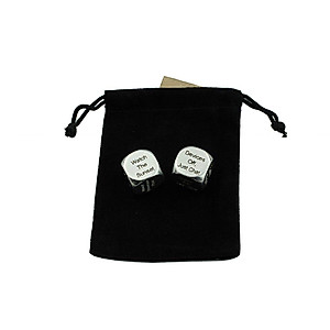 12 Year Anniversary Metal Date Night Dice - Create a Unique 12th Anniversary Date Night