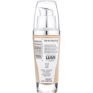 L'Oréal Paris True Match Lumi Healthy Luminous Makeup, C5 Classic Beige, 1 fl; oz. (Pack of 2)