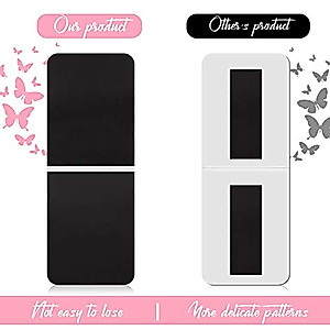 12 Pieces Butterfly Magnetic Bookmarks Inspirational Quotes Magnetic Bookmarks Magnet Page Markers Assorted Book Markers Set for Students Teachers School Home Office Supplies