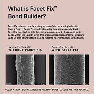 Roze + Quartz® Super 7 Leave-In Conditioner • Seven Benefits for All Hair Types (3.3oz)