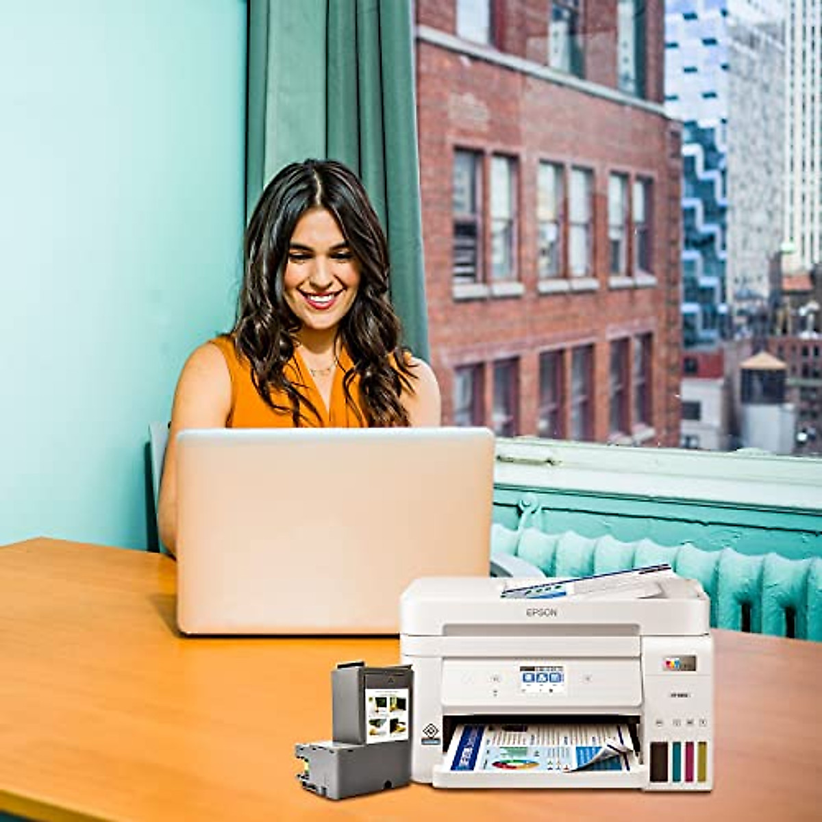 INK+ T04D1 Compatible with Epson Ink Maintenance Box Remanufactured for EcoTank EP-04D1 Waste Ink Tank T04D100 ET-2760 ET-3700 ET-3710 ET-4760 ET-3760